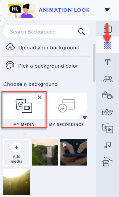 Adding a Background – Powtoon Business