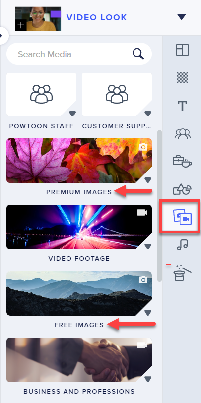Adding An Image To A Slide Powtoon Business