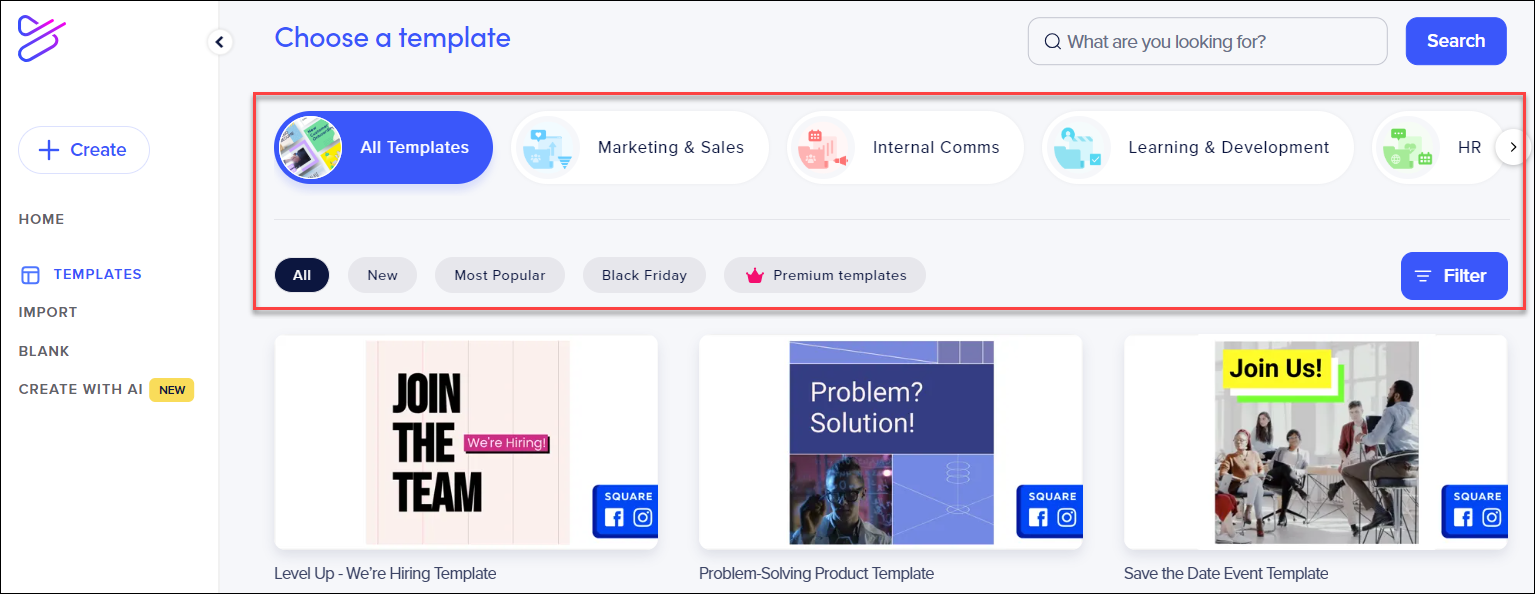 Creating a New Powtoon – Powtoon Business