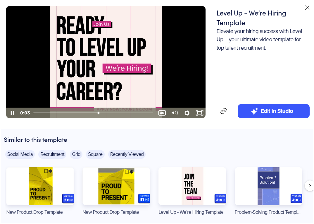 Creating a Powtoon from a Template – Powtoon Business