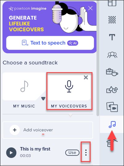 Text to Speech – Powtoon Business