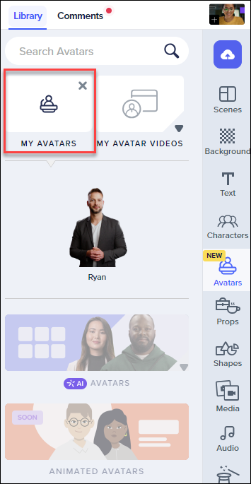 Imagine AI - Avatars – Powtoon Business
