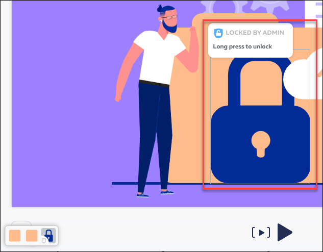 Using the Admin Lock – Powtoon Business