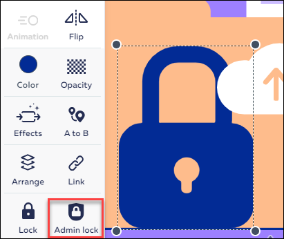 Using the Admin Lock – Powtoon Business