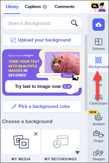 Imagine AI - Text to Image – Powtoon Business